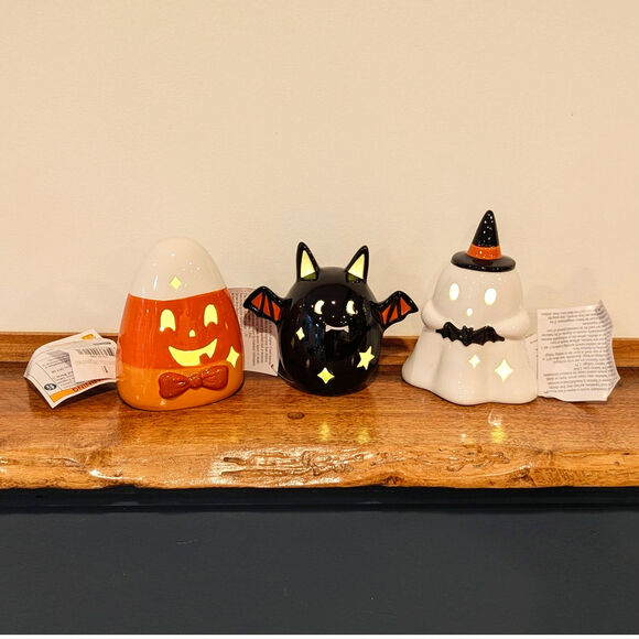 Target | Holiday | Full Set Light Up Ghost Candy Corn Bat Target ...